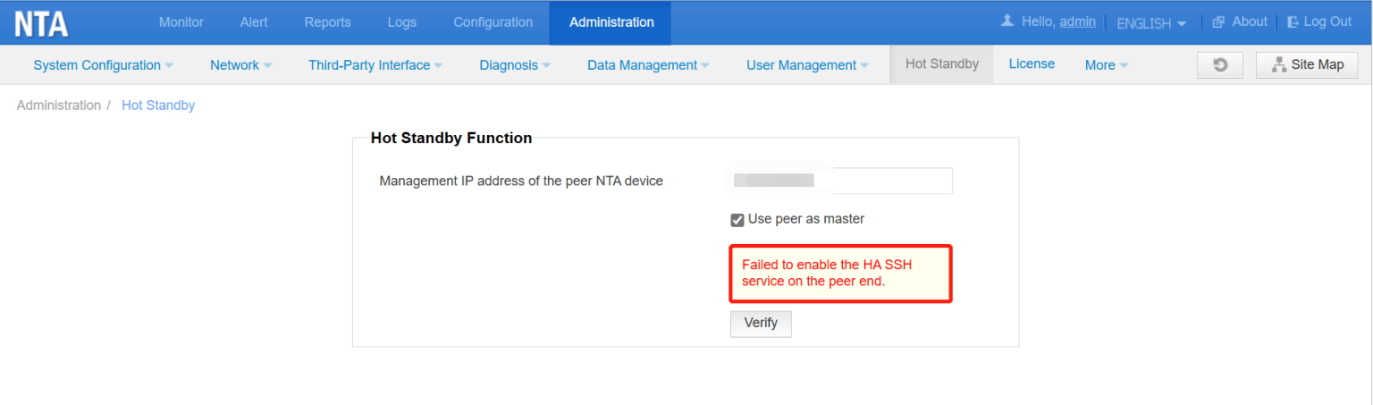 Troubleshooting Common Errors During NTA HA Configuration - NSFOCUS ...